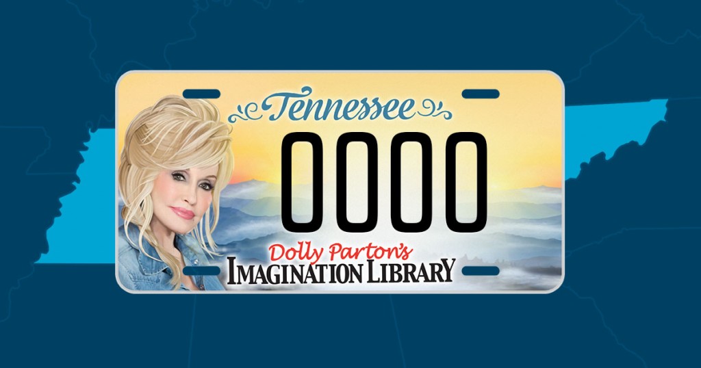 Dolly Parton License Plate