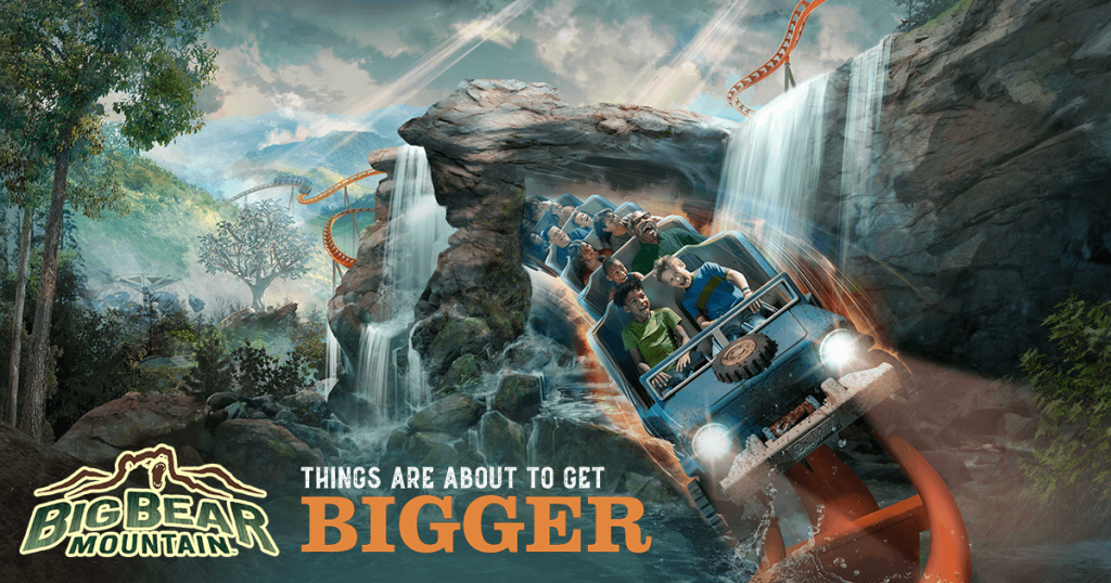 Big Bear Mountain Roller Coaster Set to Open at Dollywood in Spring 2023