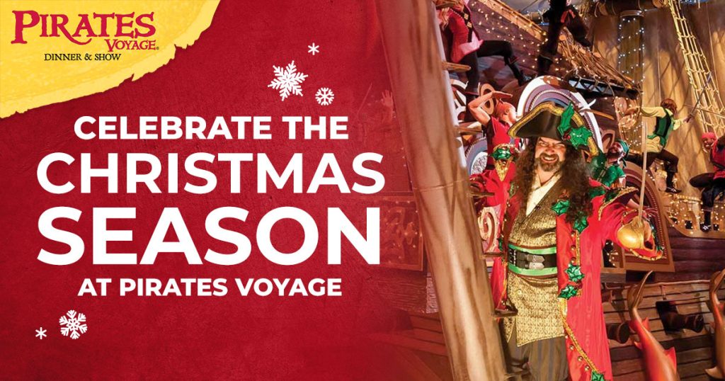 Celebrate the Christmas Season at Pirates Voyage