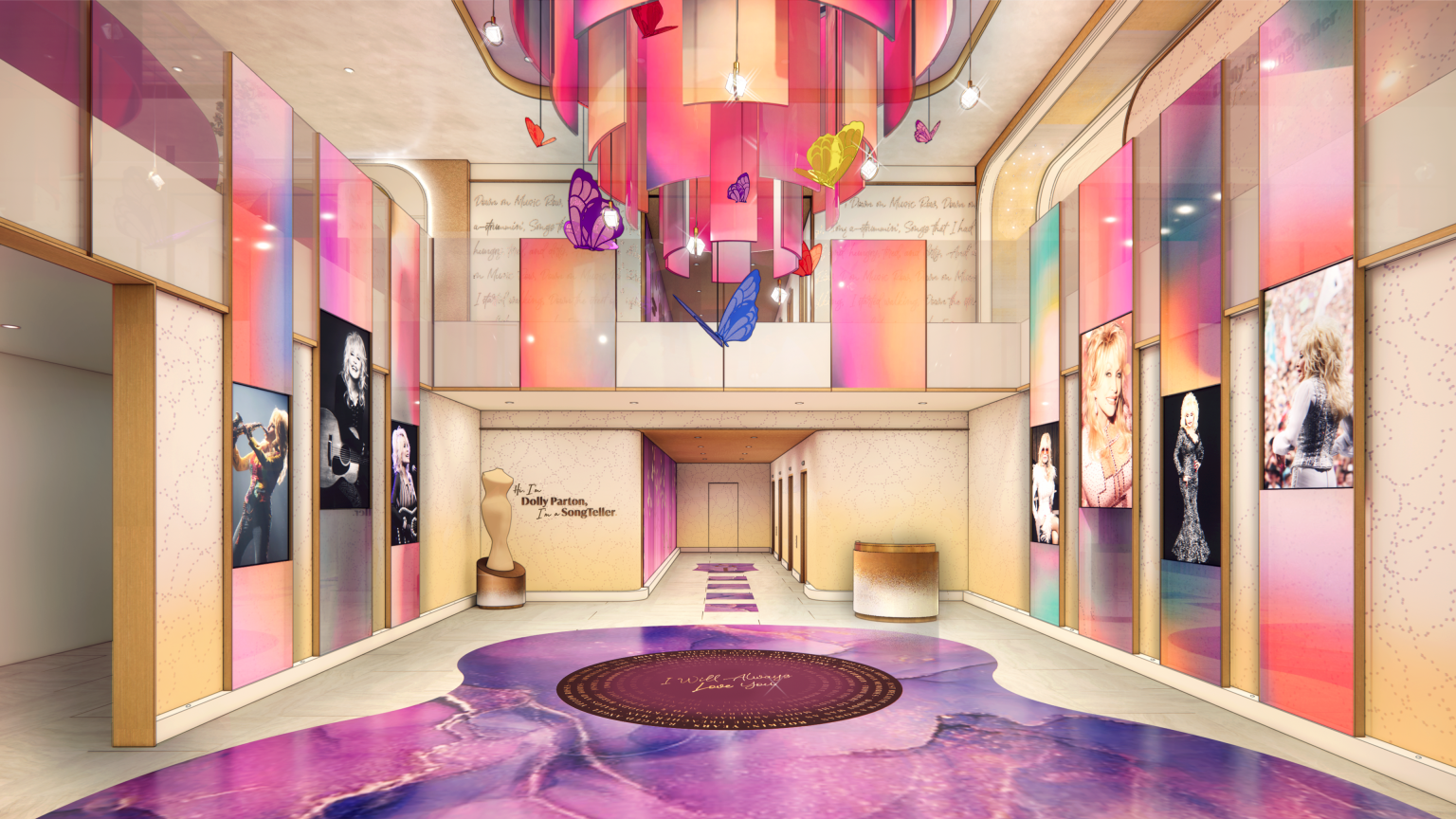 Dolly Parton's SongTeller Hotel & Dolly's Life of Many Colors Museum ...